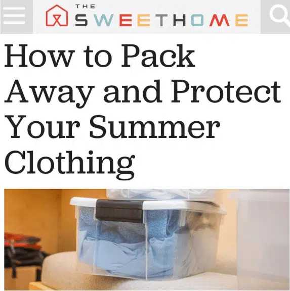 How to Pack Away and Protect Your Summer Clothes - Done & Done Home